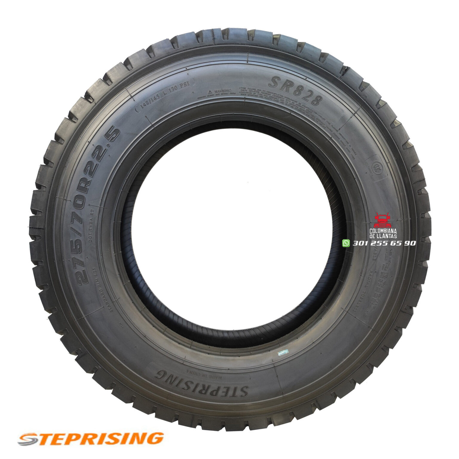 STEPRISING SR828 | 275/70 R22.5 | Colombiana de Llantas