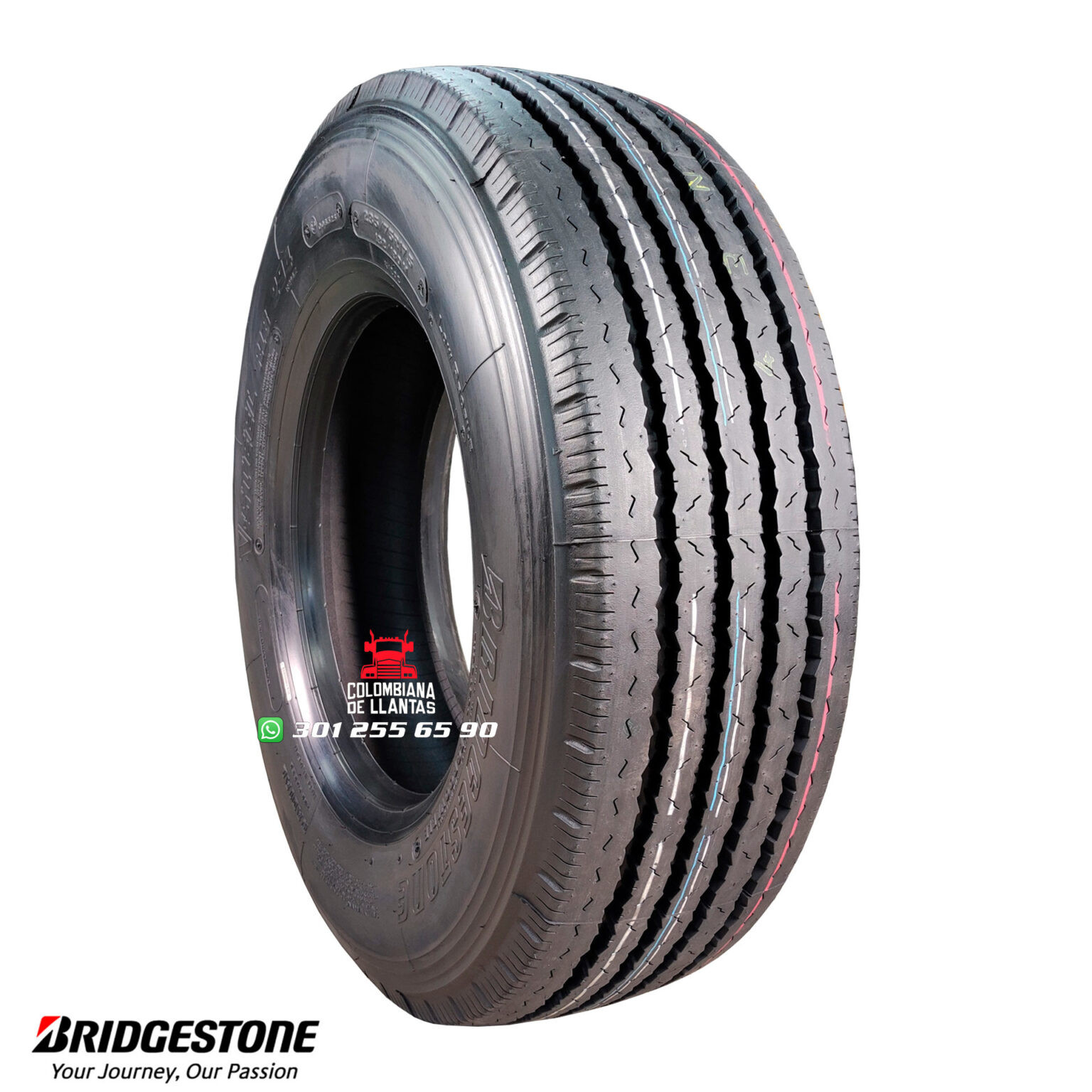 BRIDGESTONE R294 | 235/75 R17.5 | Colombiana de Llantas